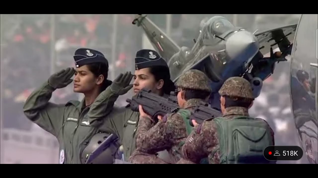 Celebration! Republic Day 2024! Parade Part - 1 Original footage # ...