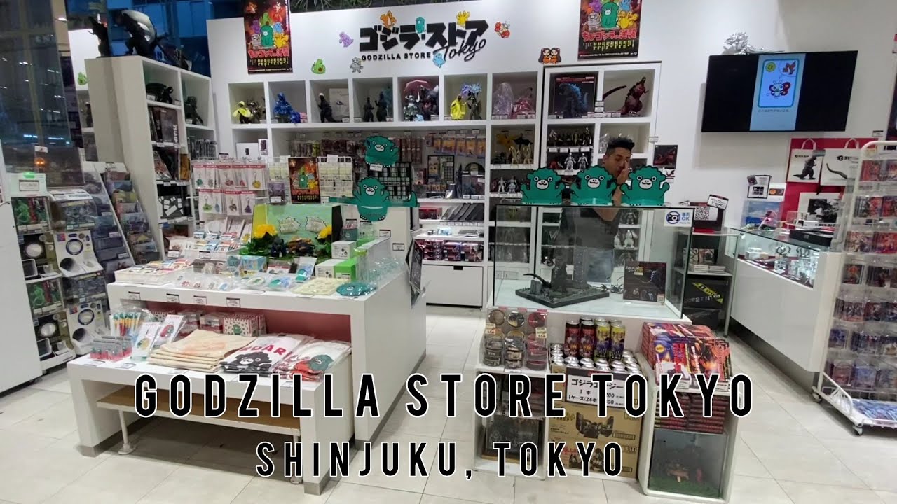 Best Store To Go For Godzilla Fans! Godzilla Store Tokyo In Shinjuku ...