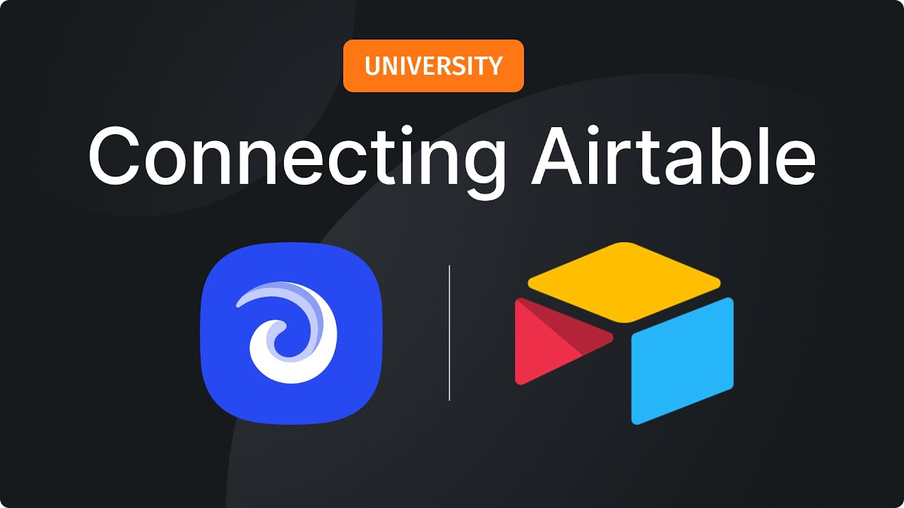 Integrations - Connecting Airtable to Jet Admin - YouTube