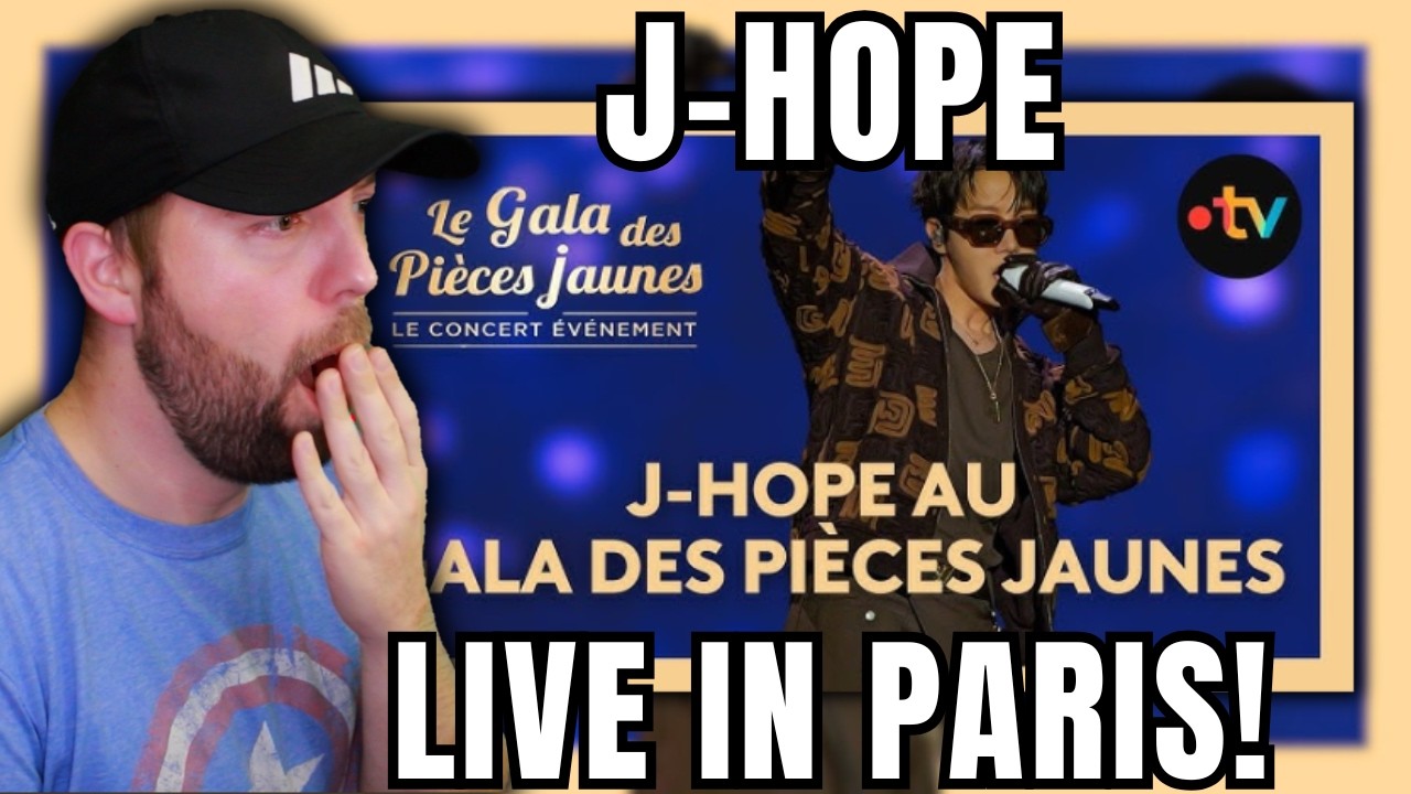 Metalhead Reacts to j-hope Live in Paris! (Gala des Pièces Jaunes 2025 ...