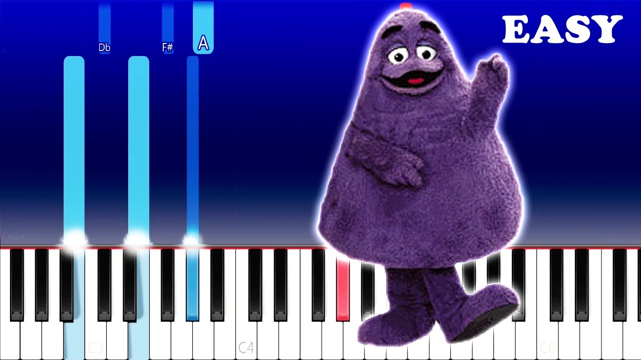GRIMACE - CG5 - best part (Easy Beginner Piano Tutorial) - YouTube