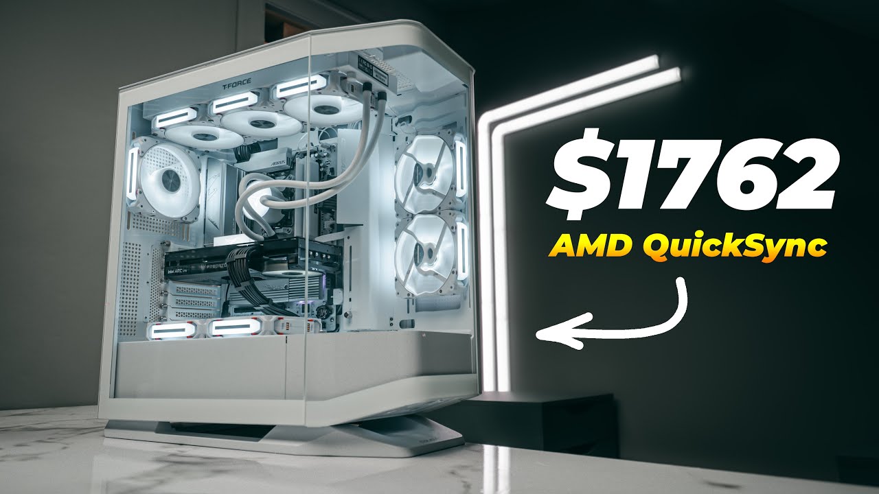 Intel Quicksync on AMD for Cheap! | Cougar FV270 Build [7900x + ARC ...