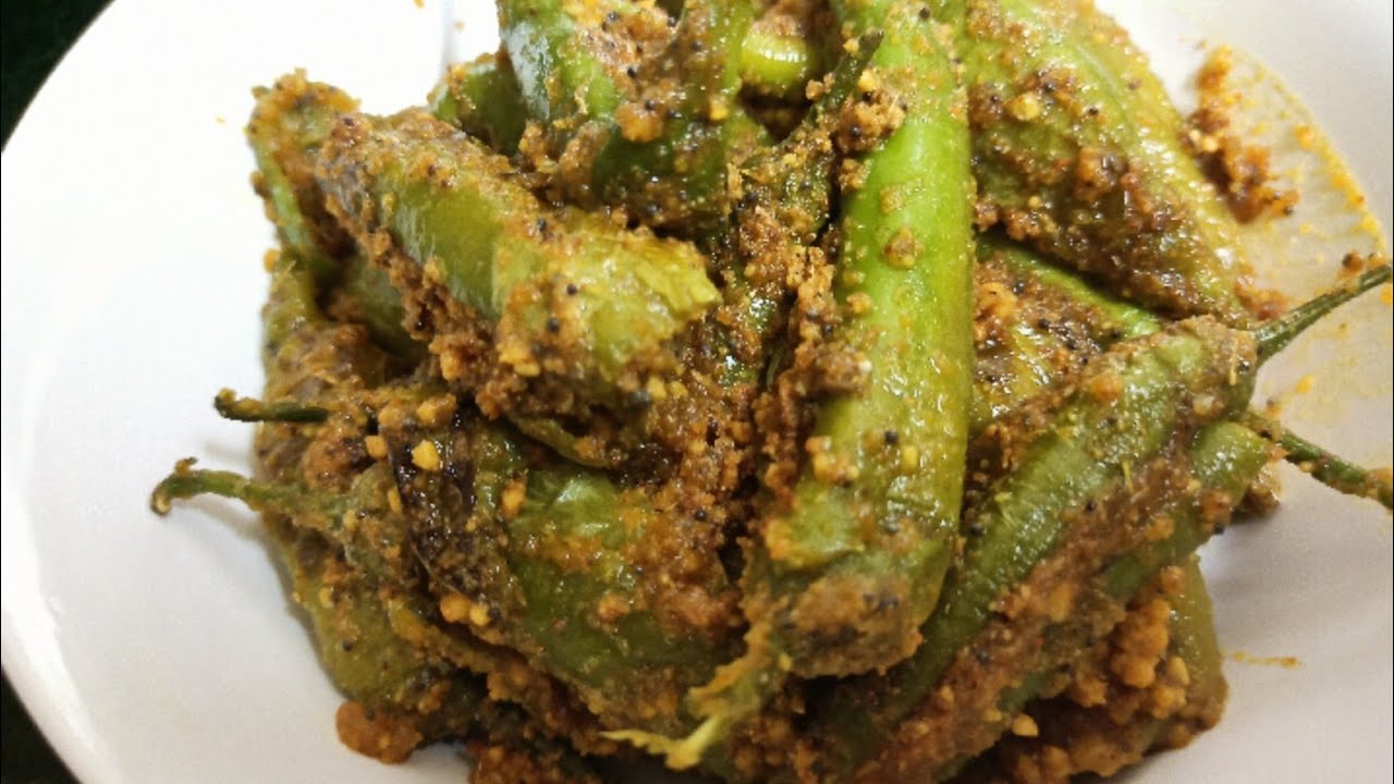 besan mirchi recipe |mirchi ki sabji |Indian style mirchi |sabji - YouTube