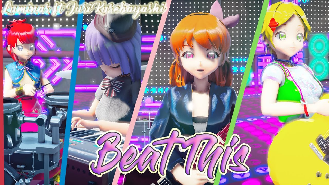 [Aikatsu MMD] Luminas ft. Juri Kurebayashi: Beat This - YouTube