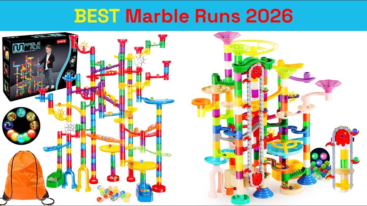 10 BEST Marble Runs in 2026! - YouTube