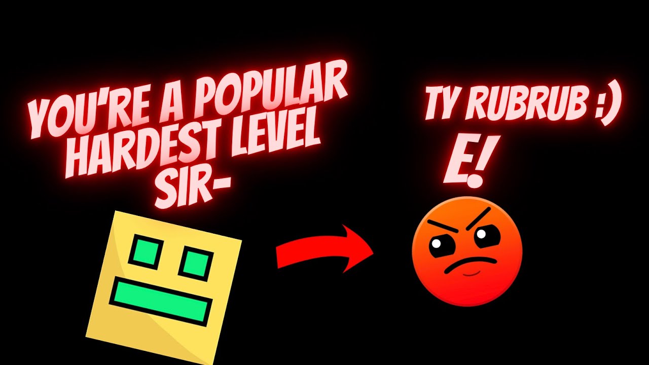 I beat one of the most popular hardest levels! | GD gameplay | Online ...