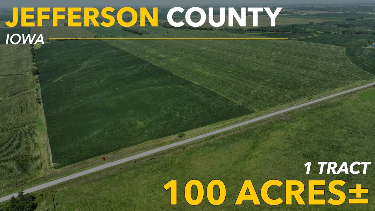 Millane Aerial Tour - Jefferson County, Iowa - YouTube