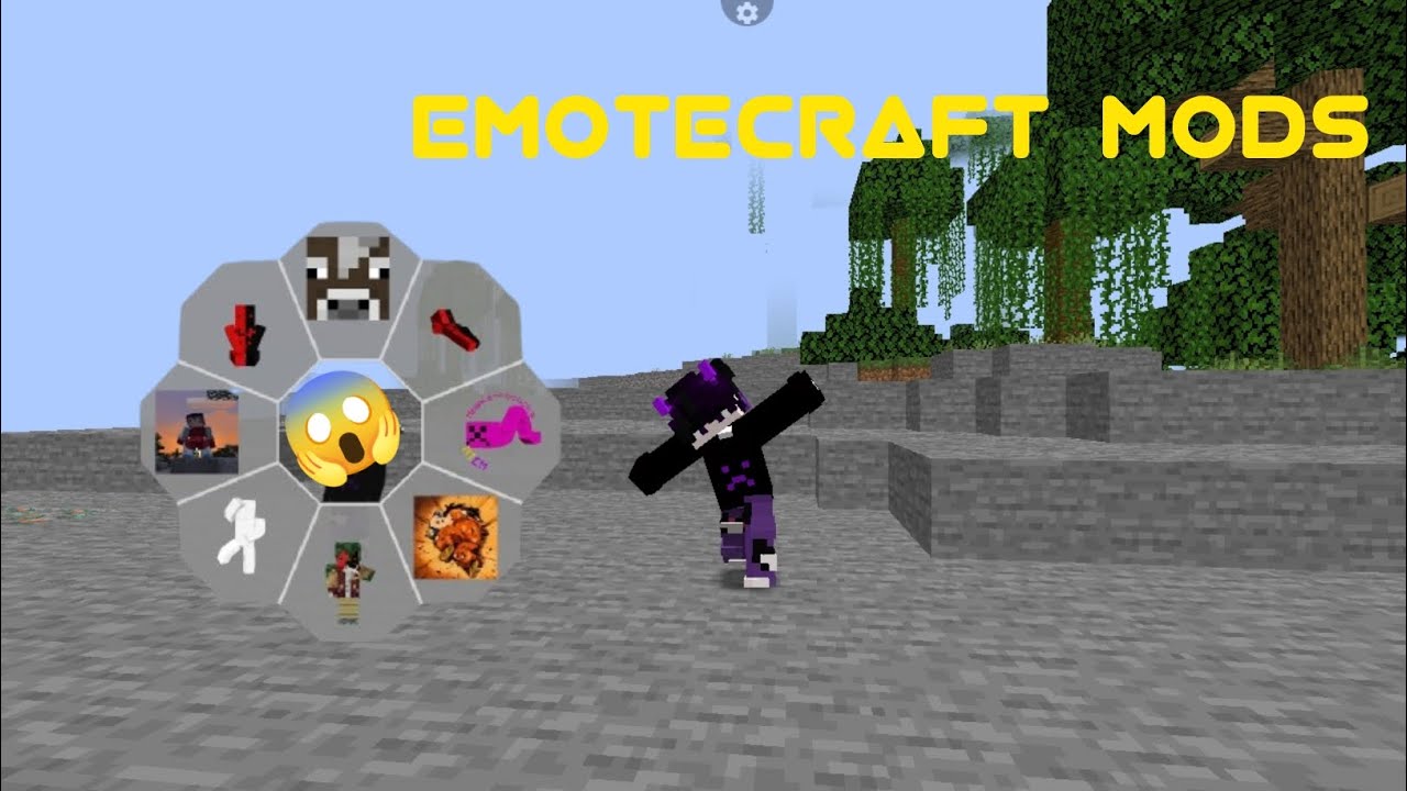 Emote craft mod pojav/java!!! - YouTube