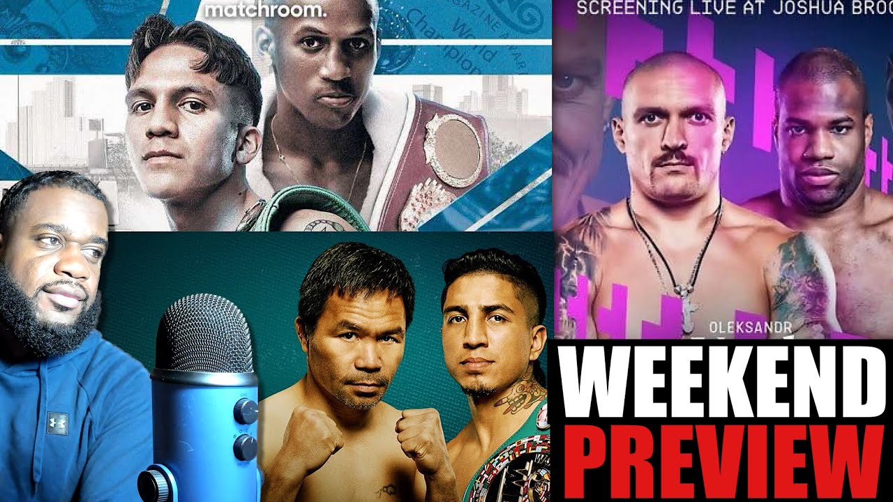 WEEKEND FIGHT PREVIEW!!! - YouTube