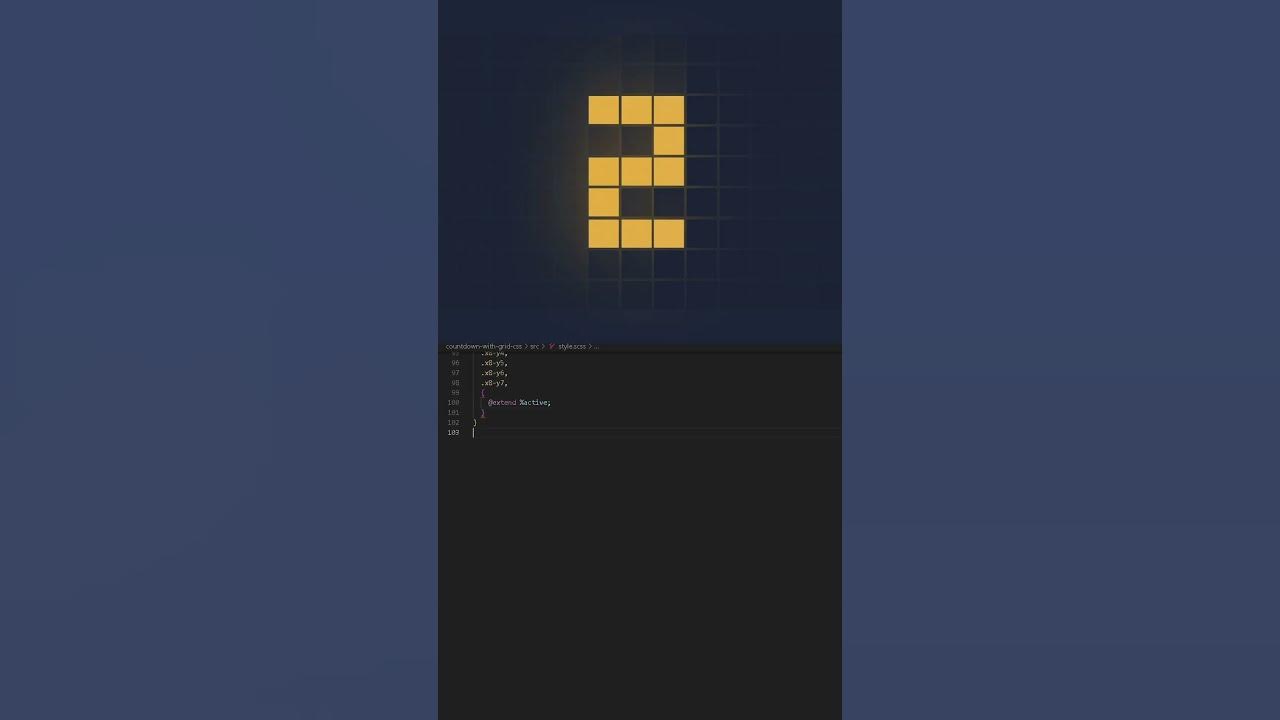 Countdown Design😍programming Coding Css Htmlcss Shorts Trending