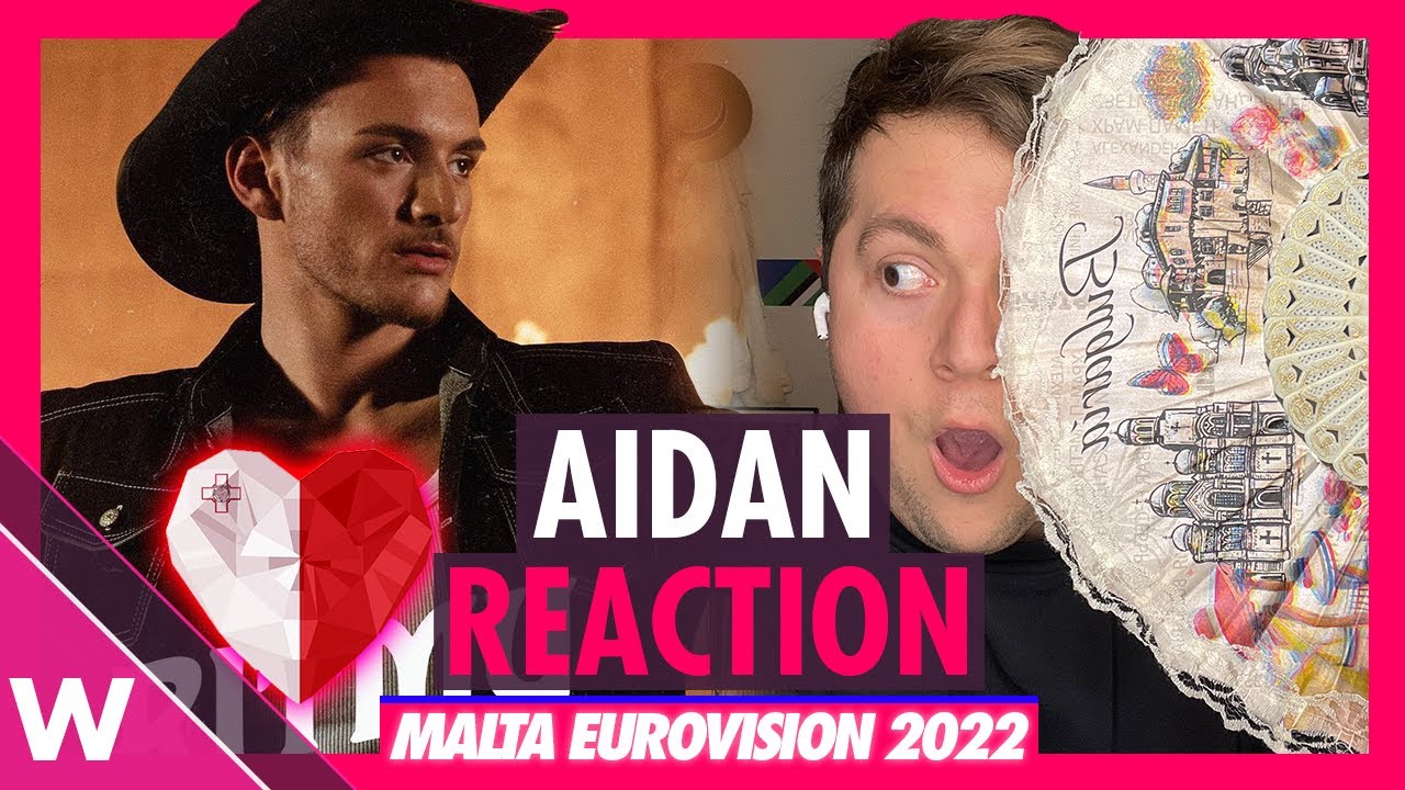 AIDAN - Ritmu REACTION (Malta Eurovision 2022) - YouTube