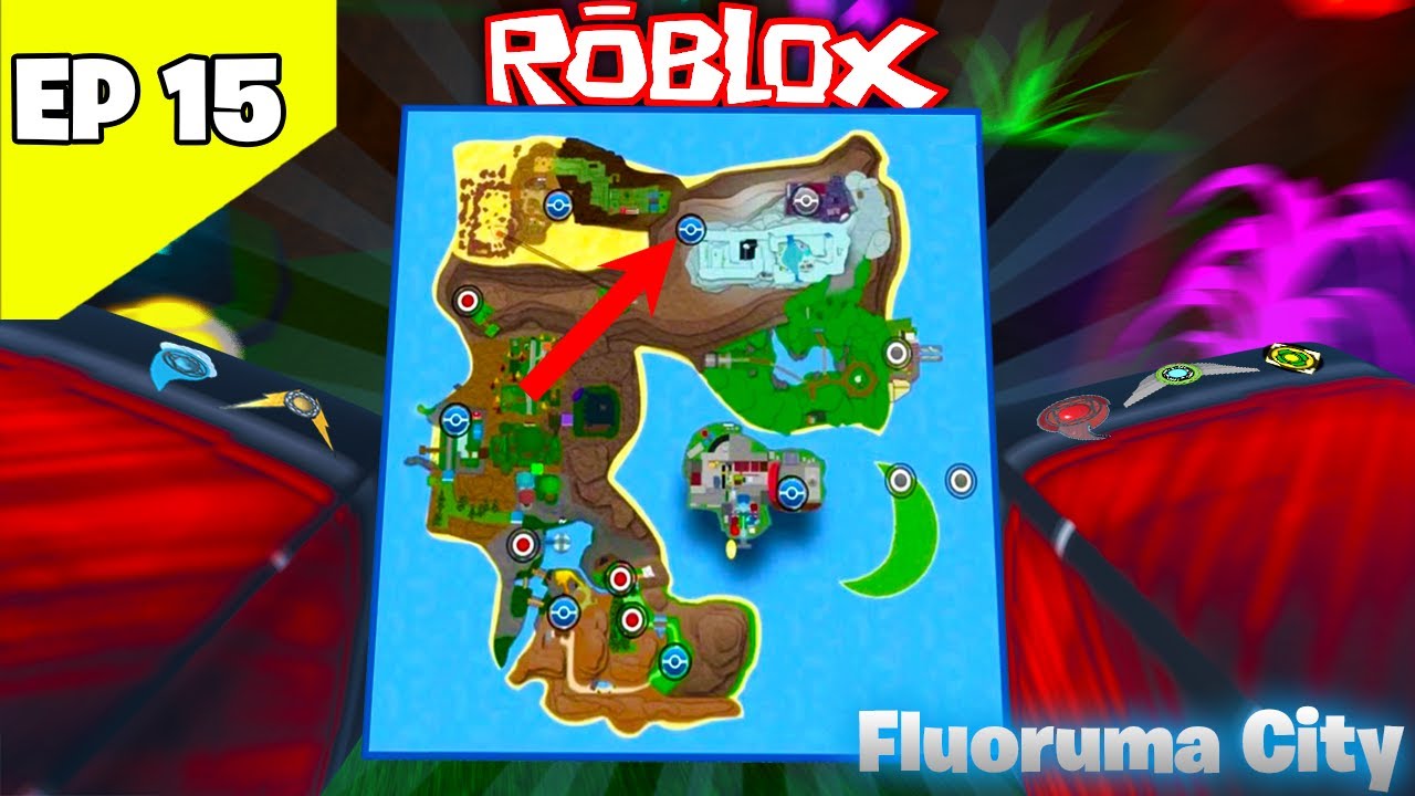 There Is A City In A CAVE??, Fluoruma City! | Pokemon Brick Bronze EP ...