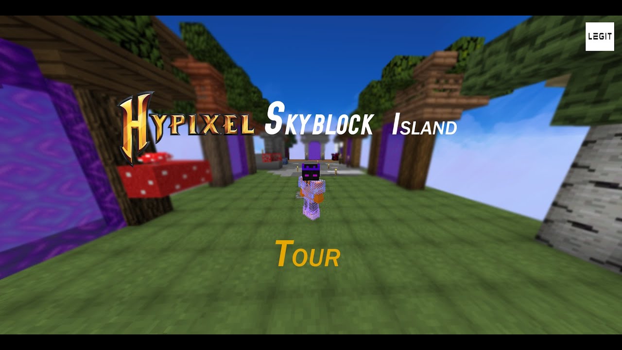 Skyblock Base Tour | Hypixel Skyblock Episode #1 - YouTube