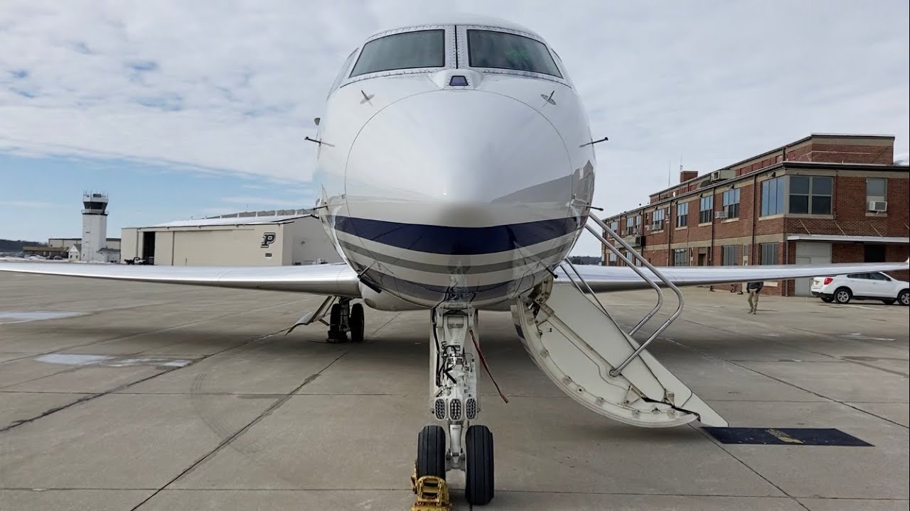 Gulfstream G500 Cockpit and Exterior Walk-around Tour - YouTube