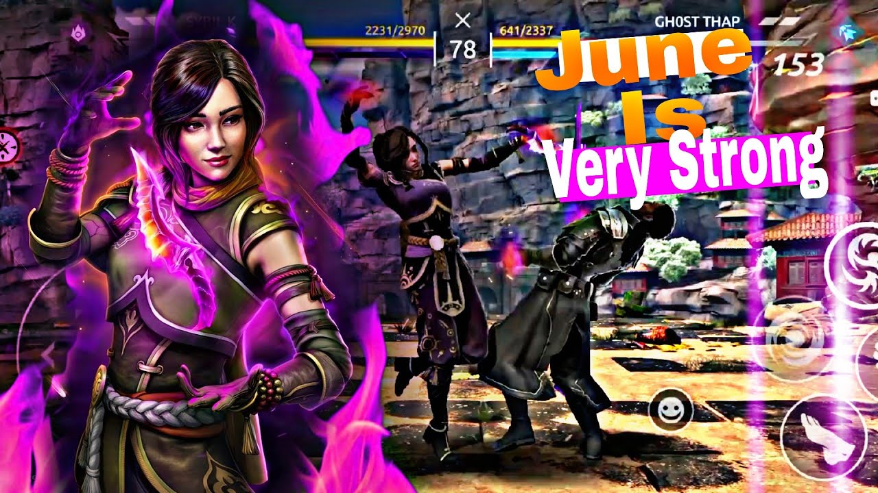 "June the Warrior Queen! Epic Shadow Fight 4 Moments" #shadowfightarena ...