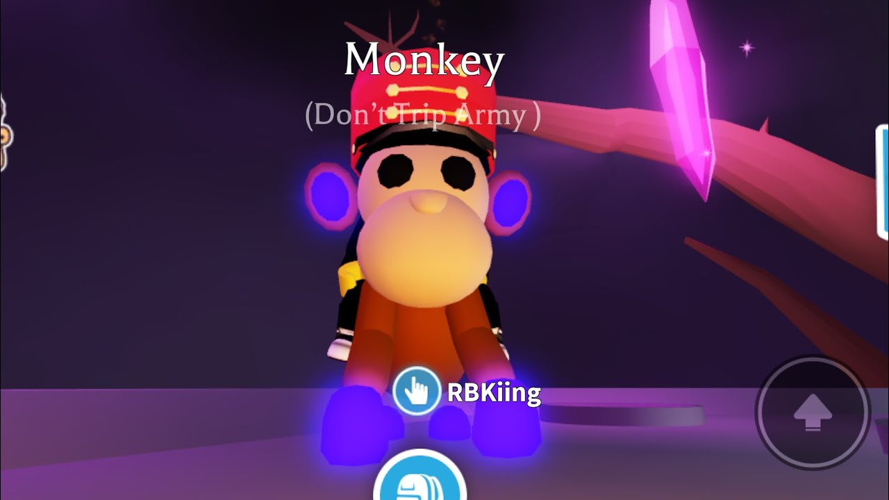 Roblox Adopt Me - Mega Neon Monkey - YouTube