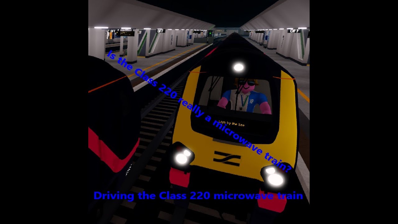 Driving the Class 220 Microwave train on SCR Roblox - YouTube