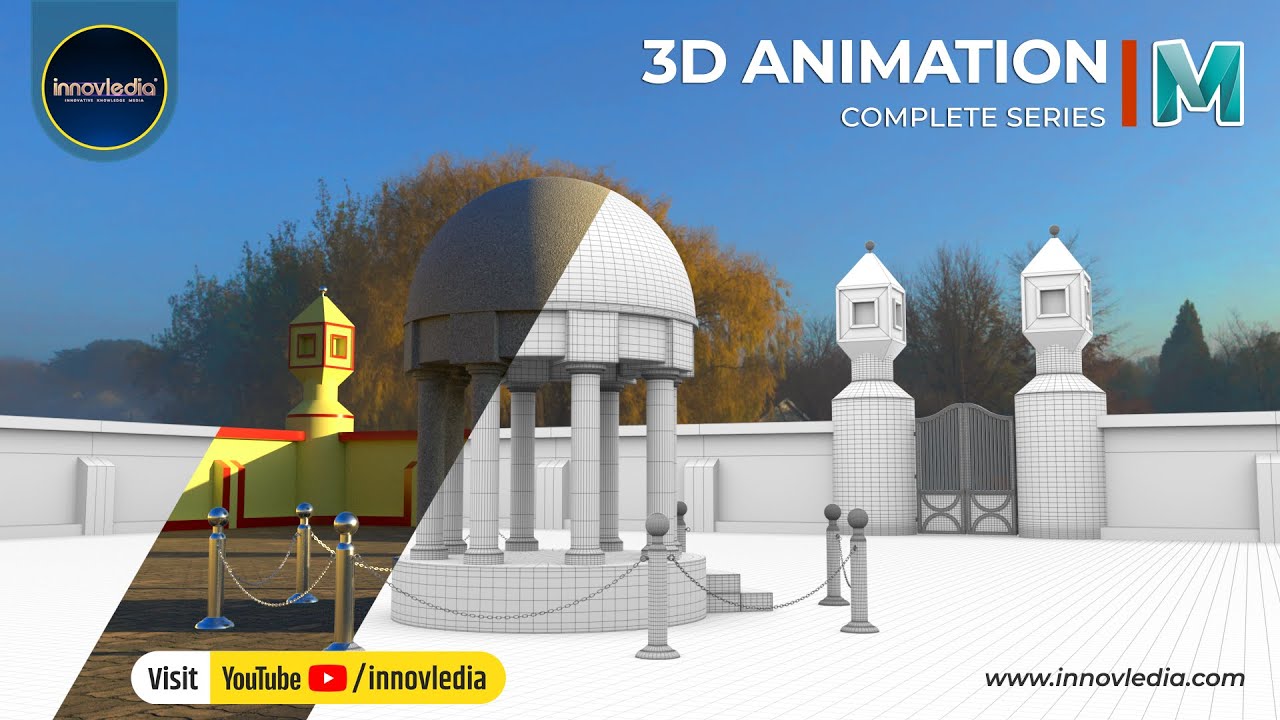 Complete 3D Animation Series | Maya Tutorial Series on YouTube • Innovledia - YouTube