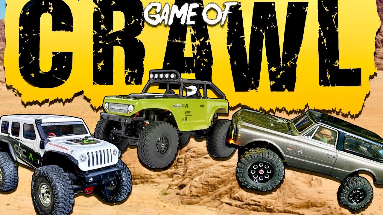 FIRST EVER! GAME OF C.R.A.W.L. | Mini RC Crawlers - YouTube