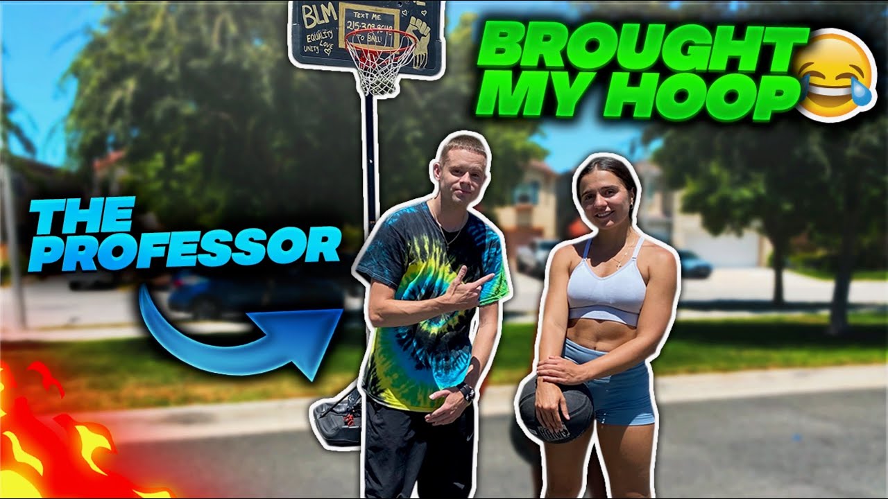 I GOT THE PROFESSOR TO TRAIN ME TO BE THE NEXT STREET BALL IRL LEGEND ...