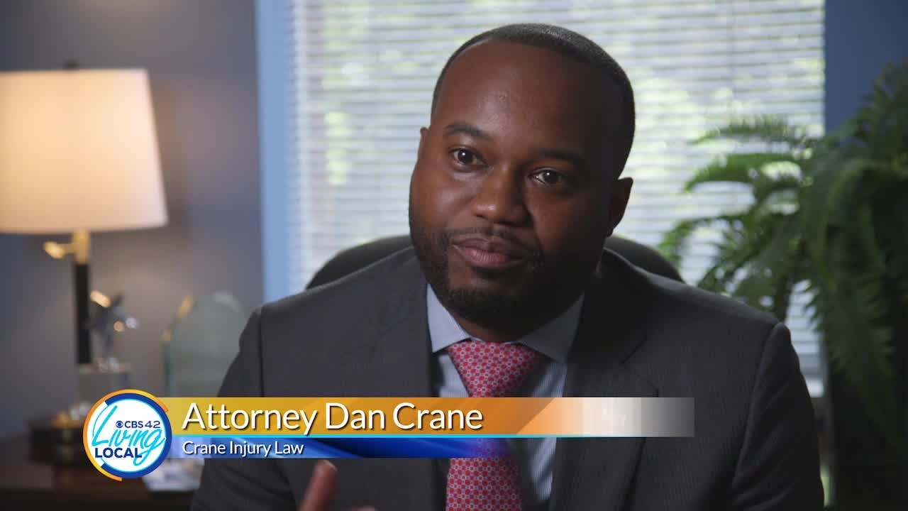 Dan Crane Injury Law sponsored segment on CBS 42 Living Local - YouTube