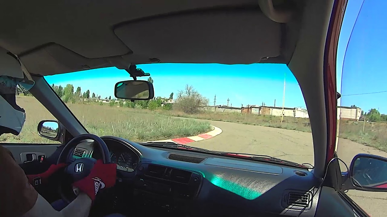 Honda Civic EK - Time Attack, ROM, 29.04.2018 - YouTube