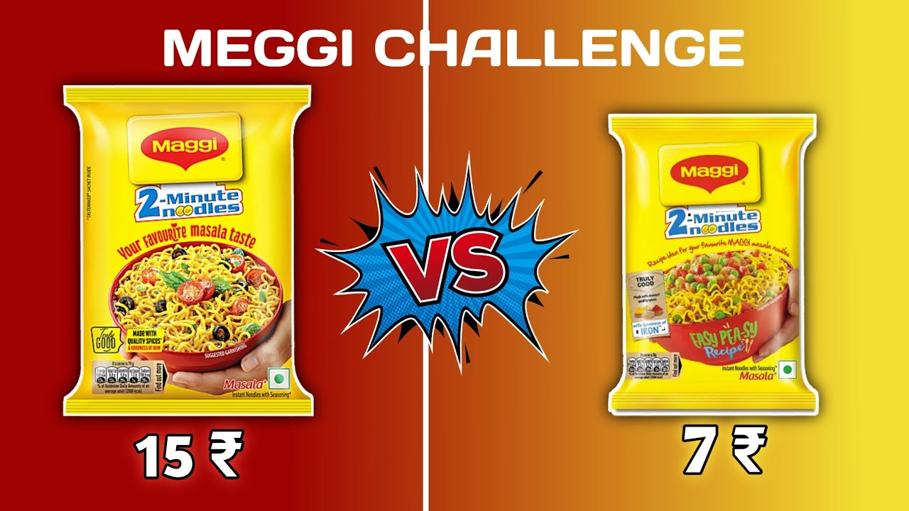 🔥 Maggi Challenge – 15 Packets vs 7 Packets | कौन जीतेगा? 🍜😱 - YouTube