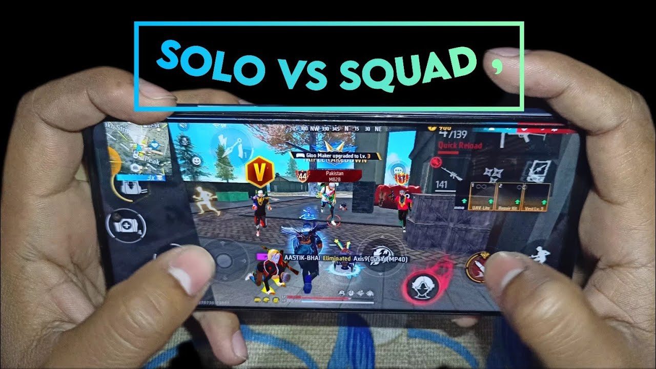 15 Kills ‼️ SOLO VS SQUAD 💪 HANDCAM ⚡ Realme X11 pro - YouTube