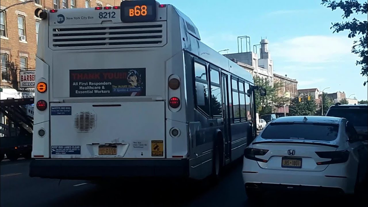 Exclusive: MTA NYC Transit 2015 Nova LFS #8212 on the B68 at Coney ...