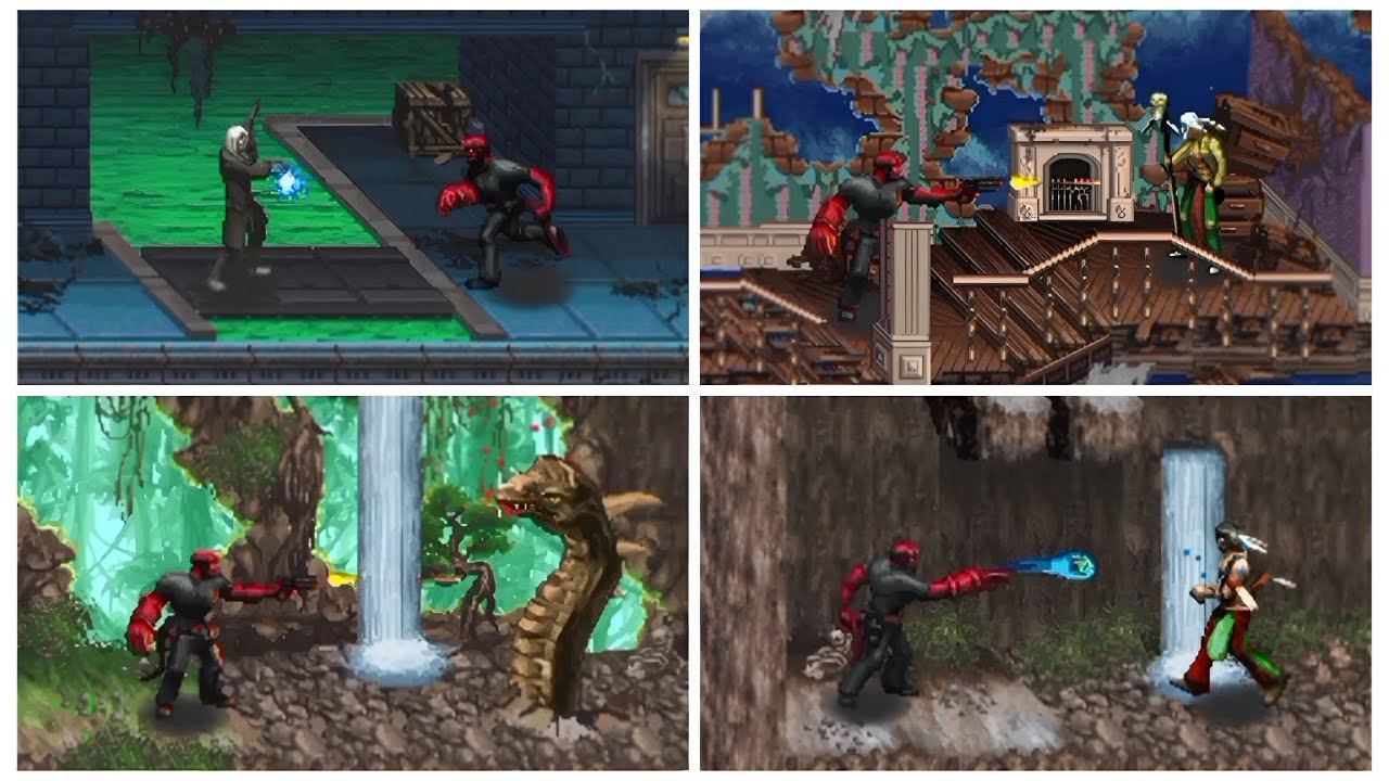 HELLBOY MOBILE - ALL BOSSES (JAVA) - YouTube