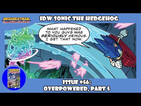 IDW Sonic The Hedgehog #56 | A Comic Review by Megabeatman
