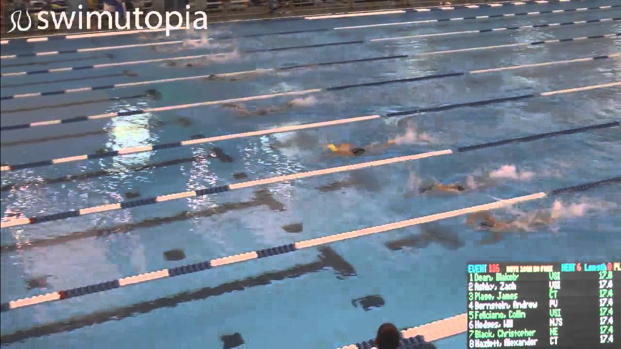 Boys 9-10 50 Meter Freestyle Timed Final Heat 6 - YouTube