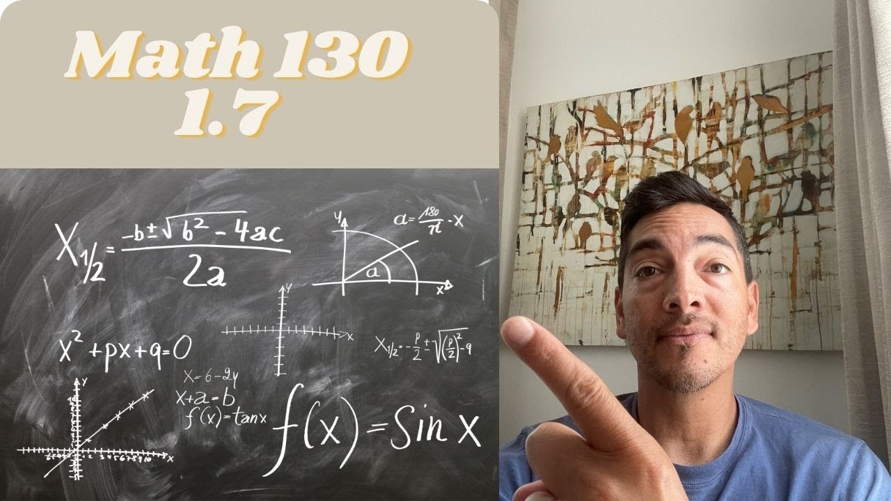 Math 130 Section 1.7 - YouTube