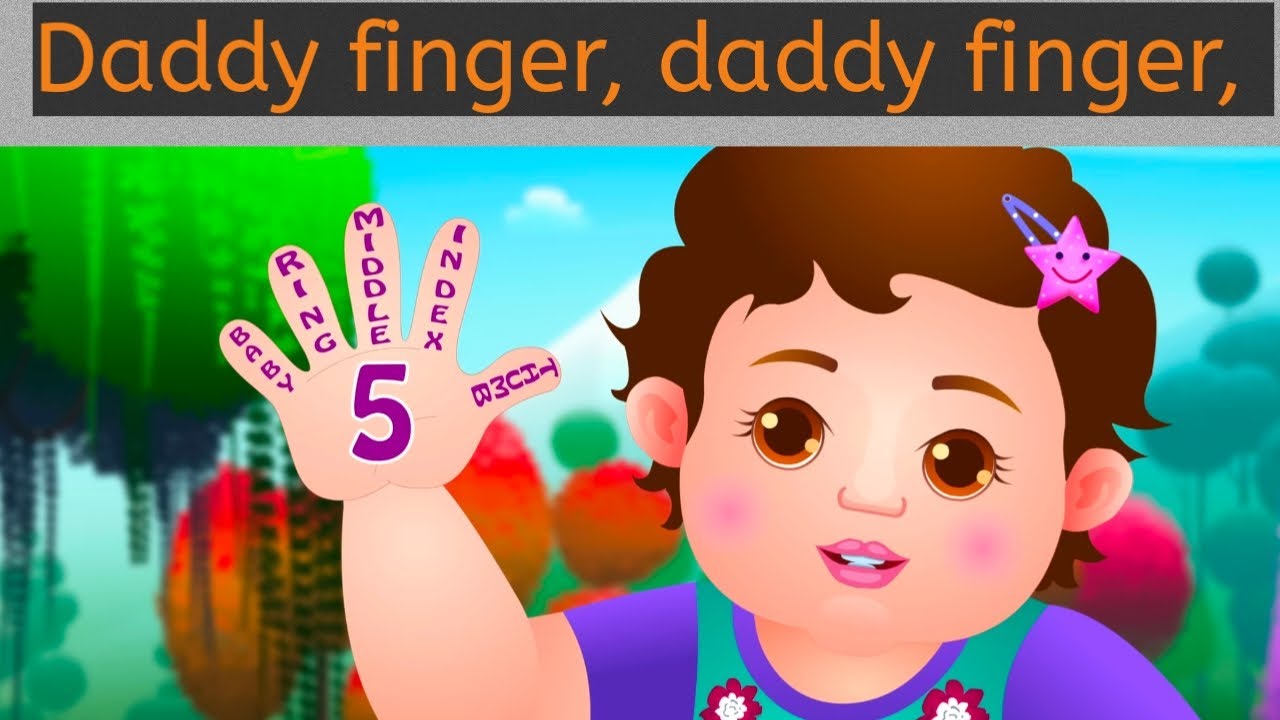 #daddy_finger_song || daddy finger, where are you|| Daddy Finger ...
