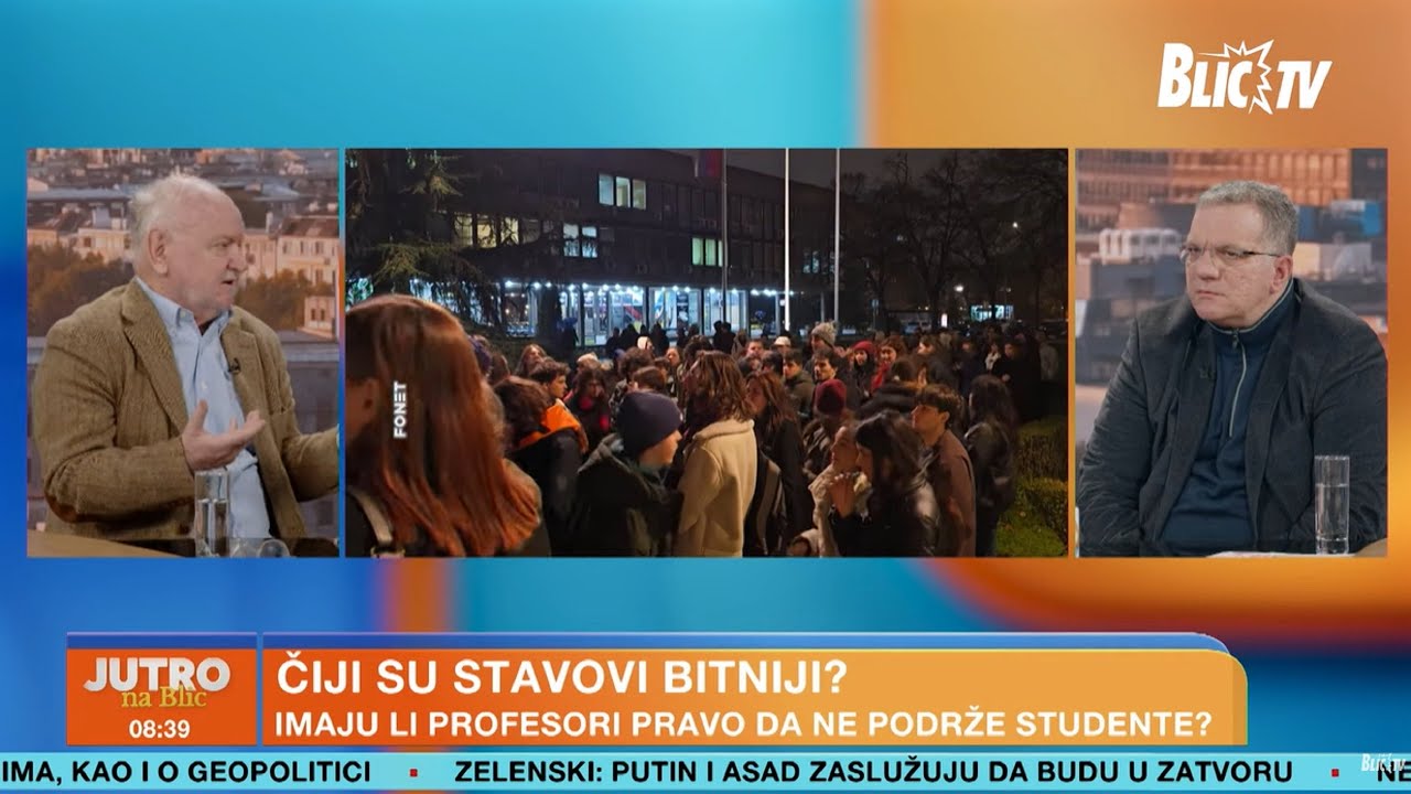 "Sukob PROFESORA I STUDENATA JE TRAGIČNA STVAR": Da li su studenti ili profesori u pravu? - YouTube