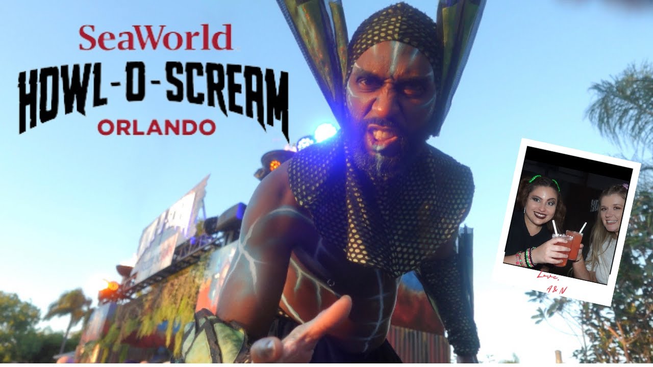Howl-O-Scream SeaWorld 2023: Full Scare Zones and House Walk Throughs ...