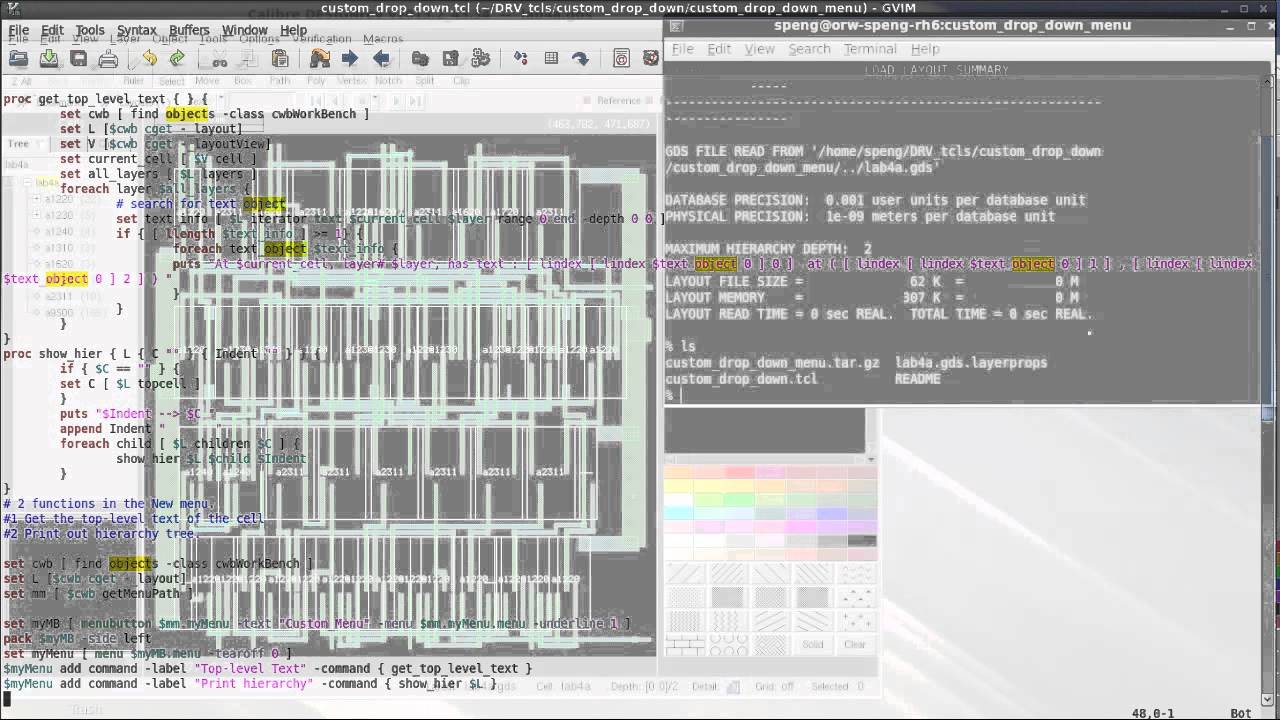How to create custom drop-down menu in Calibre DESIGNrev - YouTube
