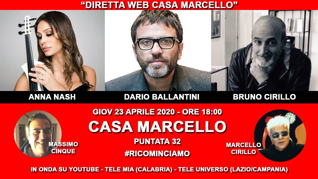 MARCELLO CIRILLO CON DARIO BALLANTINI_ANNA NASH_MARCELLO CIRILLO ...