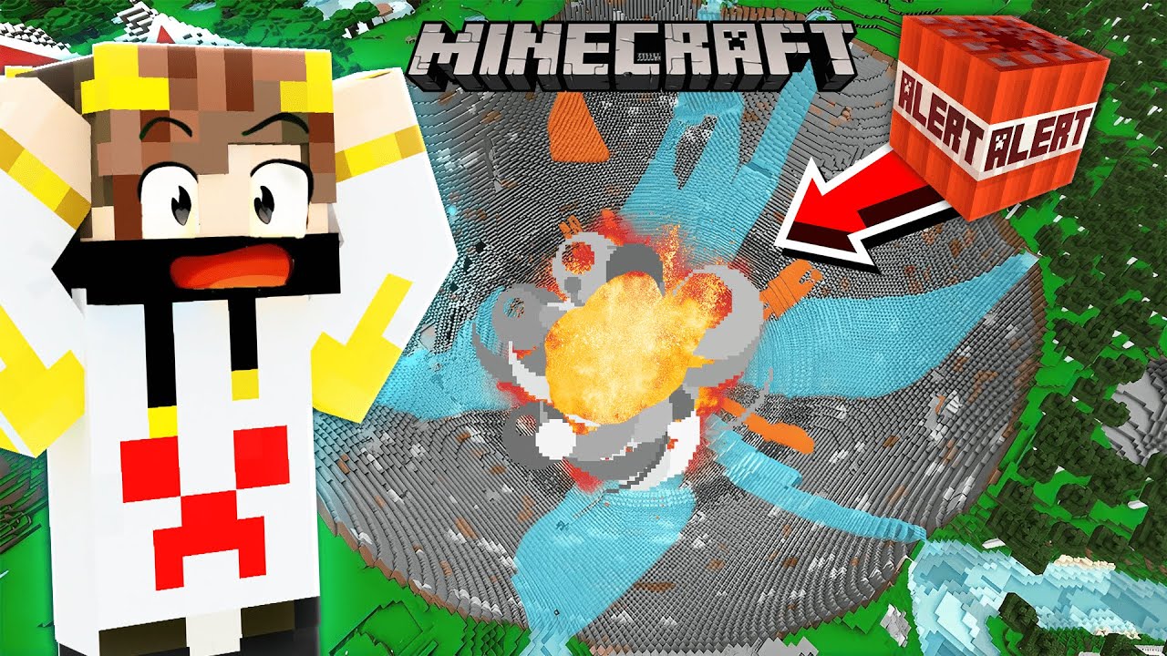 Biggest TNT Explosions in MINECRAFT SUPER TNT !! #minecraft - YouTube