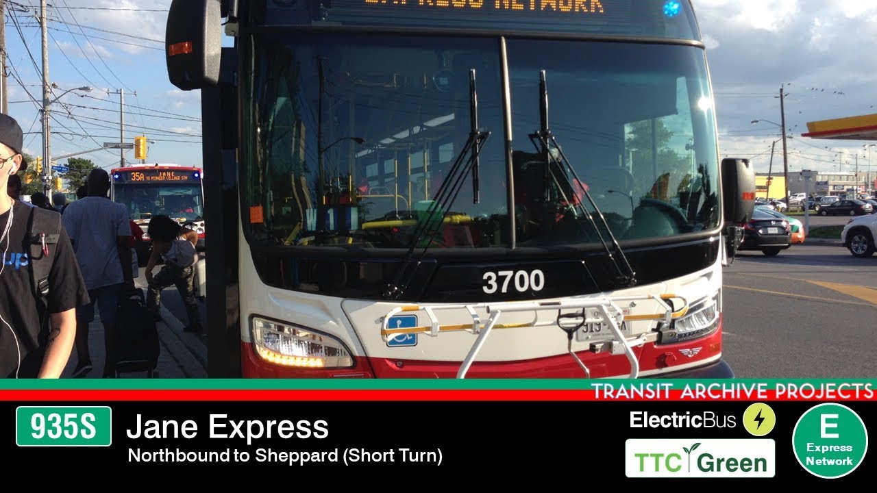 #ExpressYourself: TTC 2018 New Flyer XE40 #3700 | 935S Jane Express ...