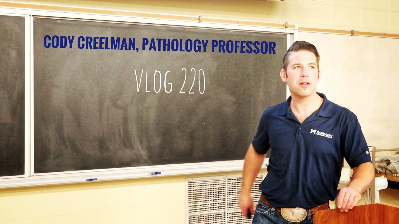 CODY CREELMAN, PATHOLOGY PROFESSOR vlog 220 - YouTube