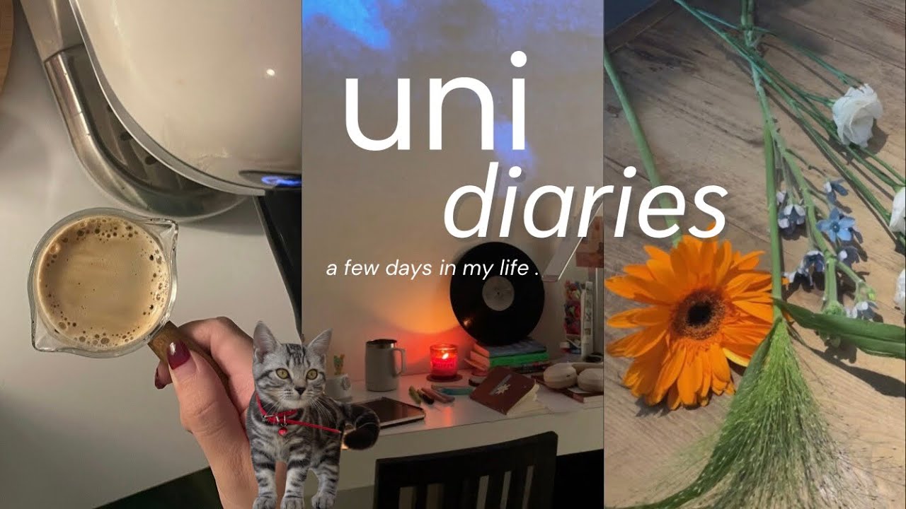 05 | uni diaries | study , matcha , hanging out with my friends - YouTube