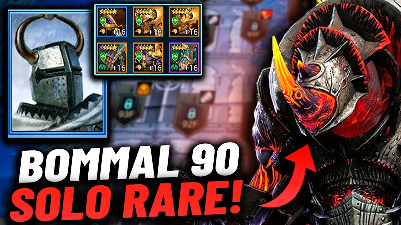 Bommal SOLO Rare Strategy for DOOM TOWER Normal - Hell Hades F2P ...