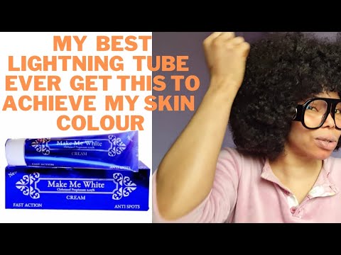 Make me white) effective lightning skin Tube it gives healthy Yellow ...