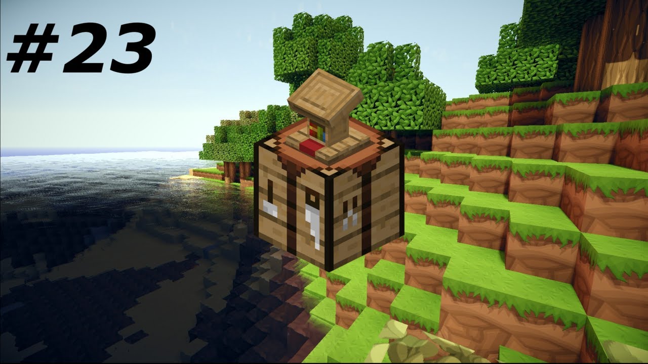 Minecraft Poradniki #23 Jak zrobić Pulpit? - YouTube