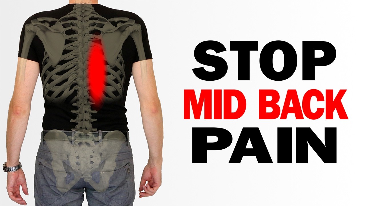 Fix Mid-Back Pain & Stiffness QUICKLY ... over 50 - YouTube