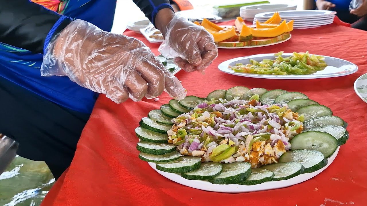 FOOD PLATING BY THE BEACH LULI ISLAND HONDA BAY ISLAND PUERTO PRINCESA ...