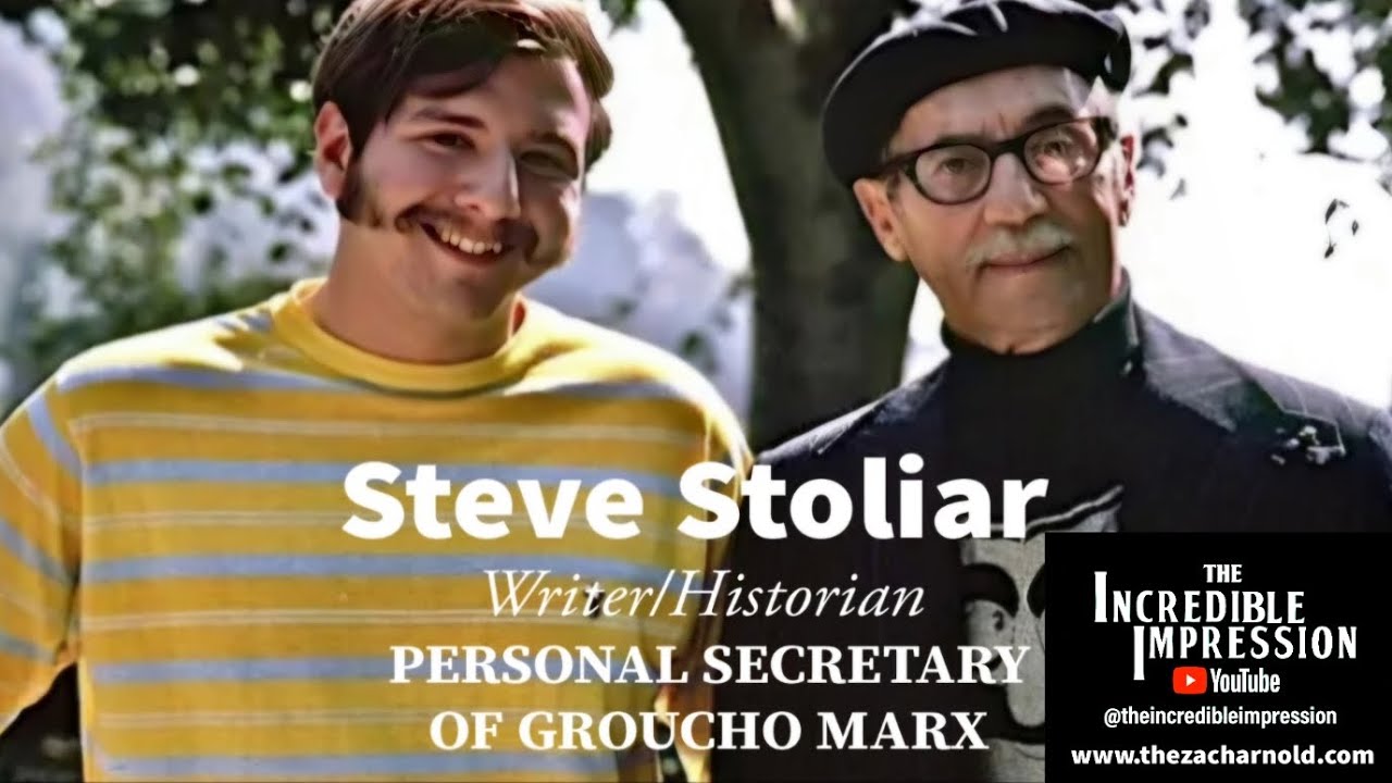 THE MARX BROTHERS & GROUCHO With Steve Stoliar (Groucho's Personal ...