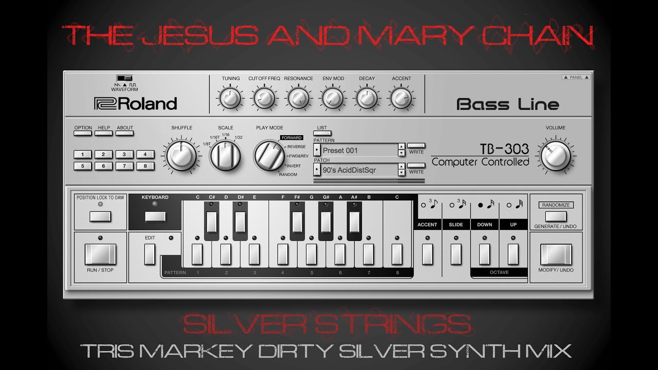 The Jesus And Mary Chain - Silver Strings (Tris Markey Dirty Silver Synth Mix) 2024 - YouTube