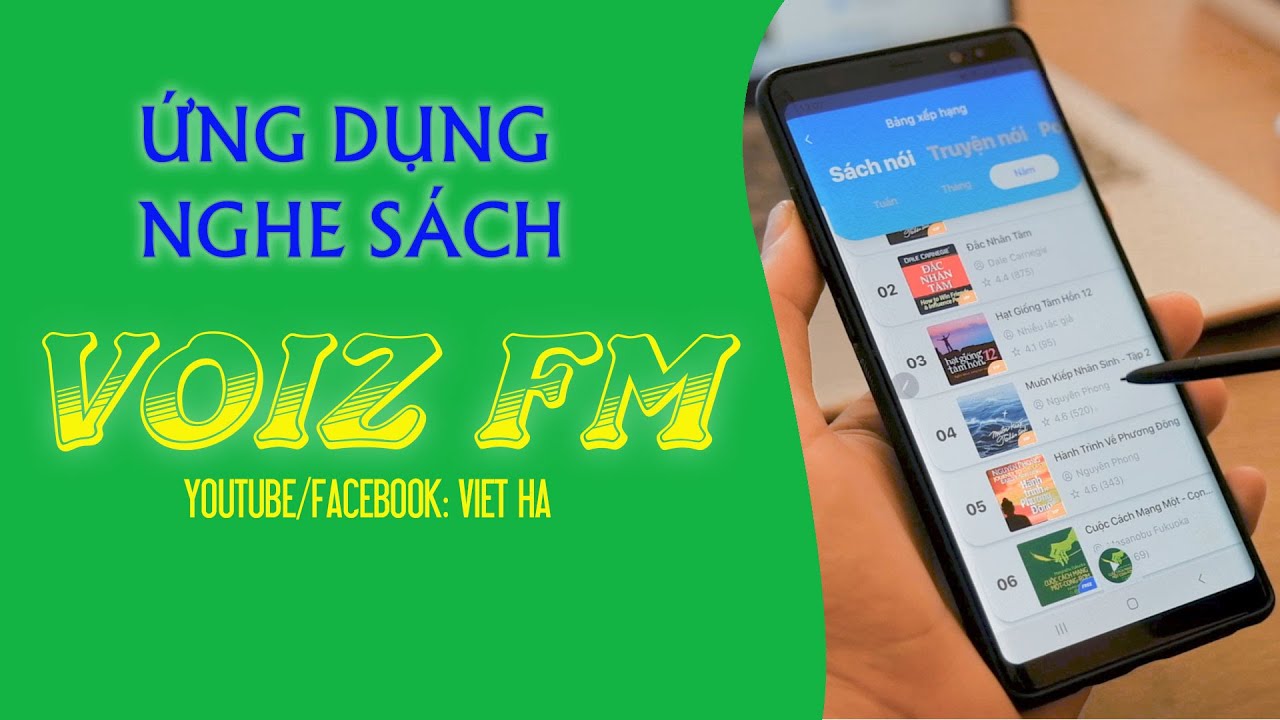 Trải Nghiệm Ứng Dụng Nghe Sách Nói VOIZ FM - Viet Ha - YouTube